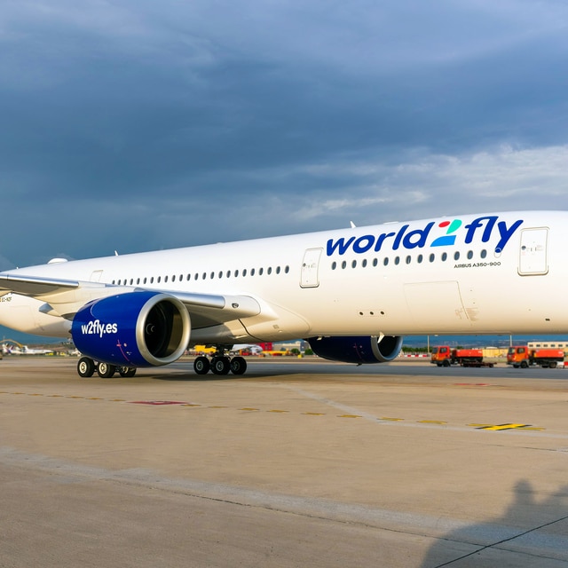 World2Fly amplía su flota con la llegada de un tercer A350